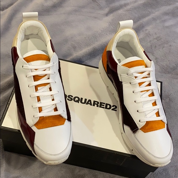 DSQUARED | Shoes | Dsquared2 Low Top Sneakers Nwt | Poshmark